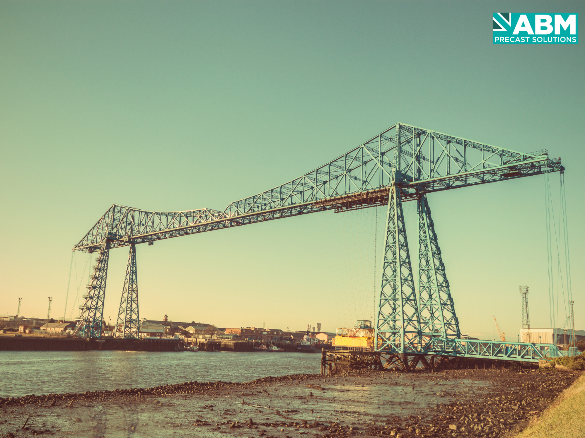 Precast Pile Cap – Tees Transporter Bridge Lift - ABM Precast Solutions