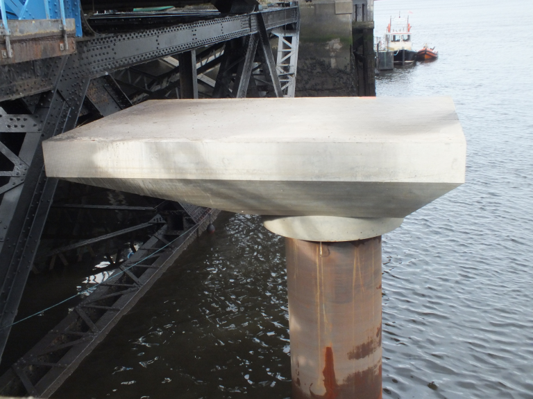 Precast Pile Cap – Tees Transporter Bridge Lift - ABM Precast Solutions